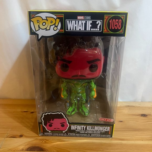 Funko | Toys | Funko Pop Jumbo Marvel Infinity Killmonger Black Light ...